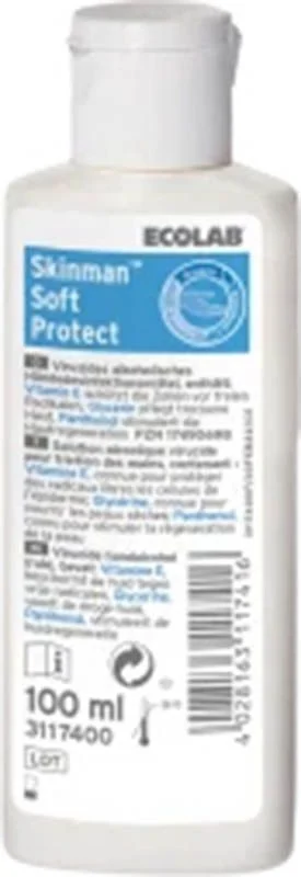 SKINMAN Soft Protect 100 ml – Händedesinfektion mit Pflegewirkung | Schweiz