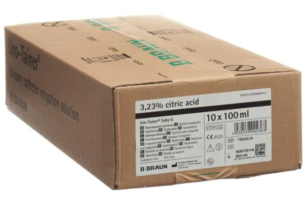 Uro-Tainer Solutio Suby G 10 Btl 100 ml: Für eine effektive Blasenspülung