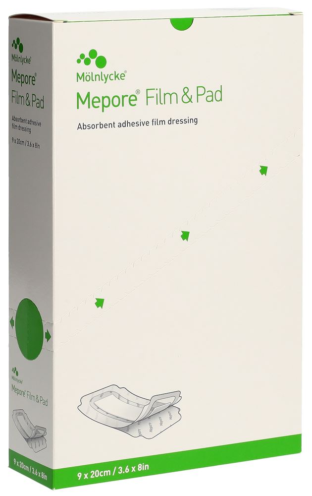 Mepore Film & Pad 9x20cm (30 Stk) – Schutz und Komfort für Wunden ...