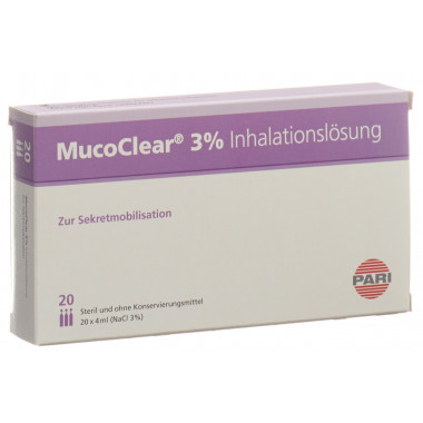 PARI MucoClear 3% NaCl Inhalationslösung - Für eine effektive ...