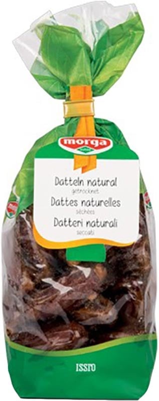 Issro Datteln Natural 250 g – Kalifornische Datteln, glutenfrei & vegan
