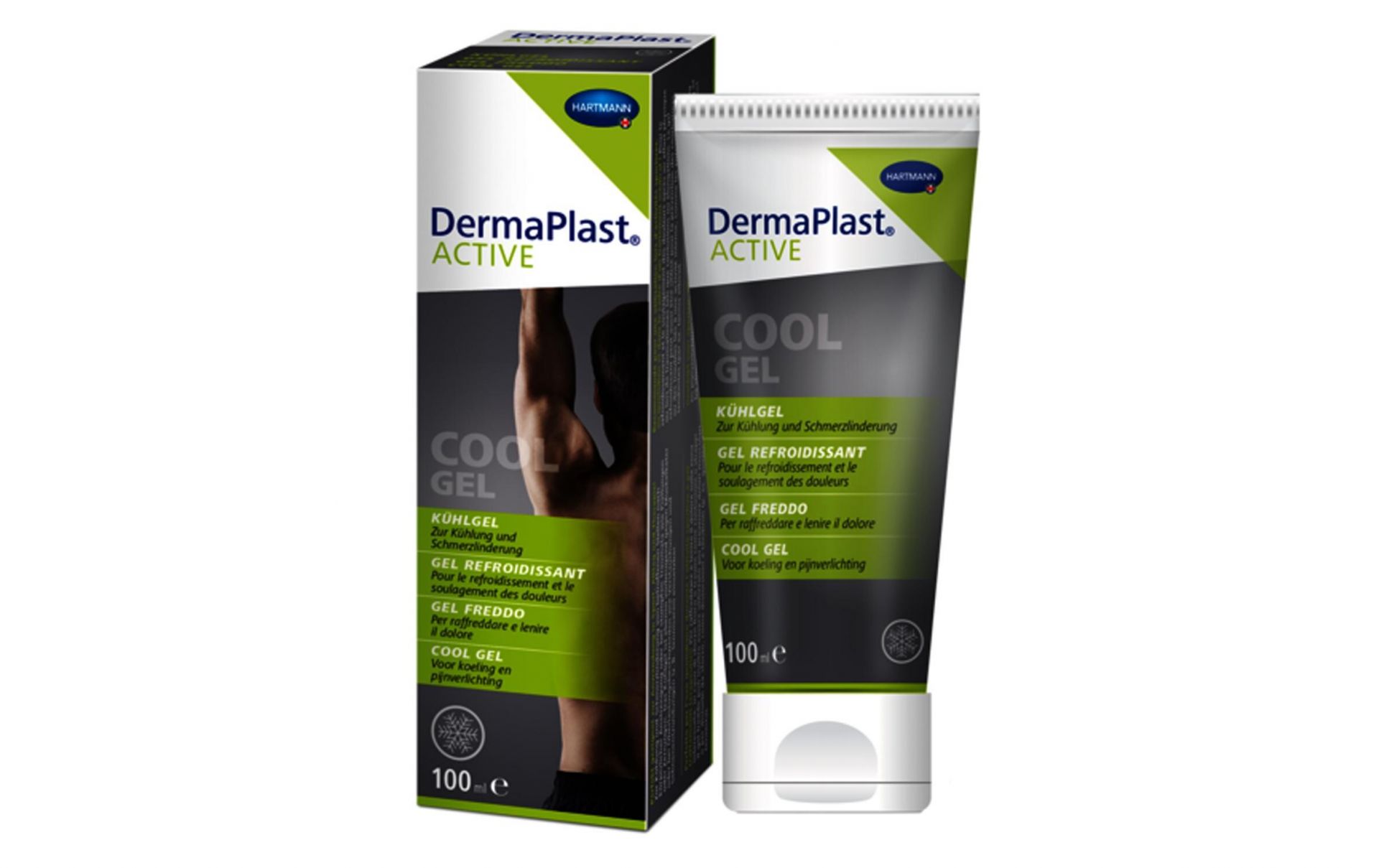 DermaPlast Active Cool Gel - Sofortige Kühlung und Schmerzlinderung