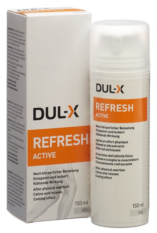 DUL-X Refresh Active Gel 150ml – Kühlende und entspannende Pflege für ...