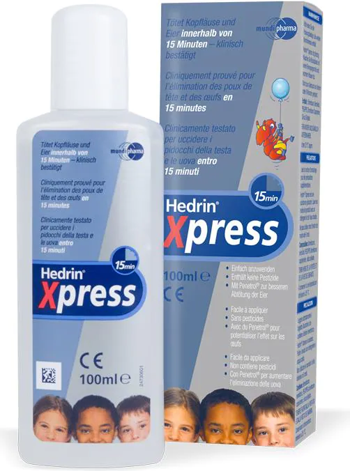 Hedrin® Xpress Gel 100ml - schnelle Lösung gegen Kopfläuse