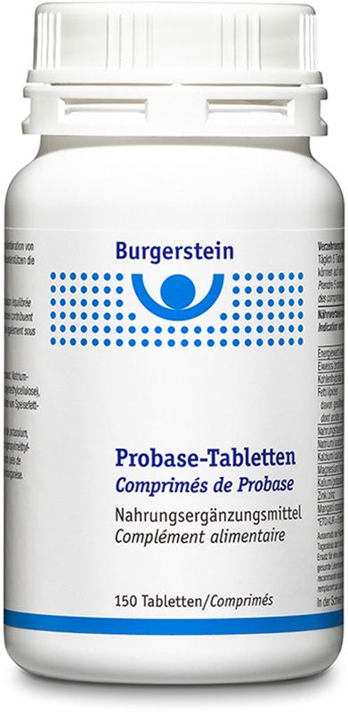 Burgerstein Probase-Tabletten - Unterstützung für den Säure-Basen ...