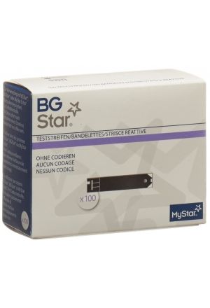 BGStar / iBGSTAR MyStar Extra Teststreifen 100 Stück für präzise ...
