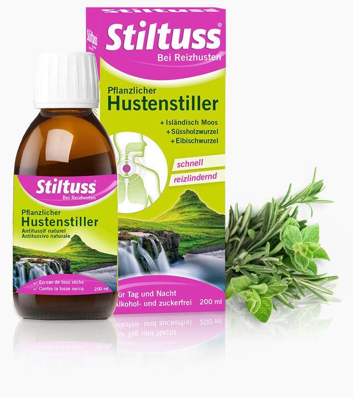 Pflanzlicher Hustensaft Schleimlosend
