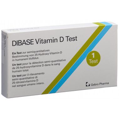 Dibase Vitamin D Test: Einfach und zuverlässig Ihren Vitamin D Spiegel ...